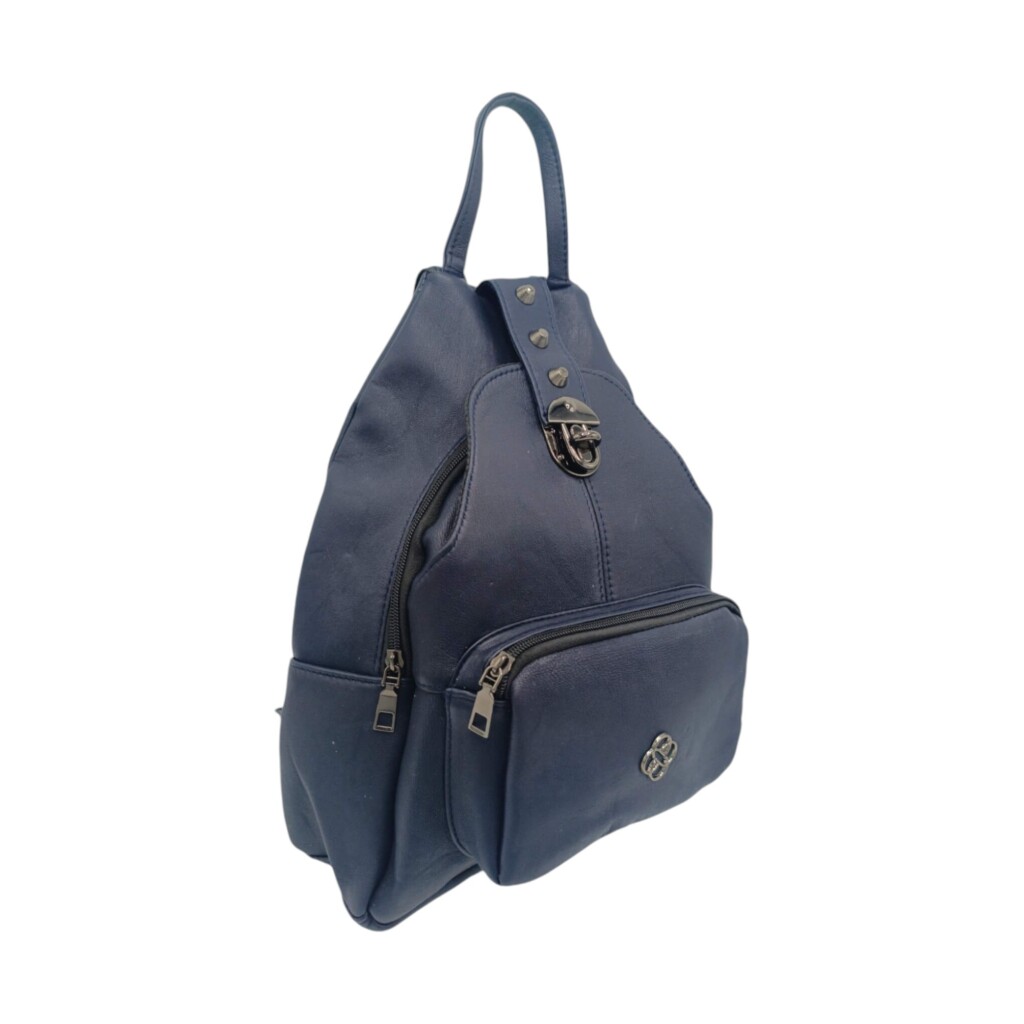 Rucsac Dama Unicat Multicolor Eveline R105, Piele Naturala, diferite ...