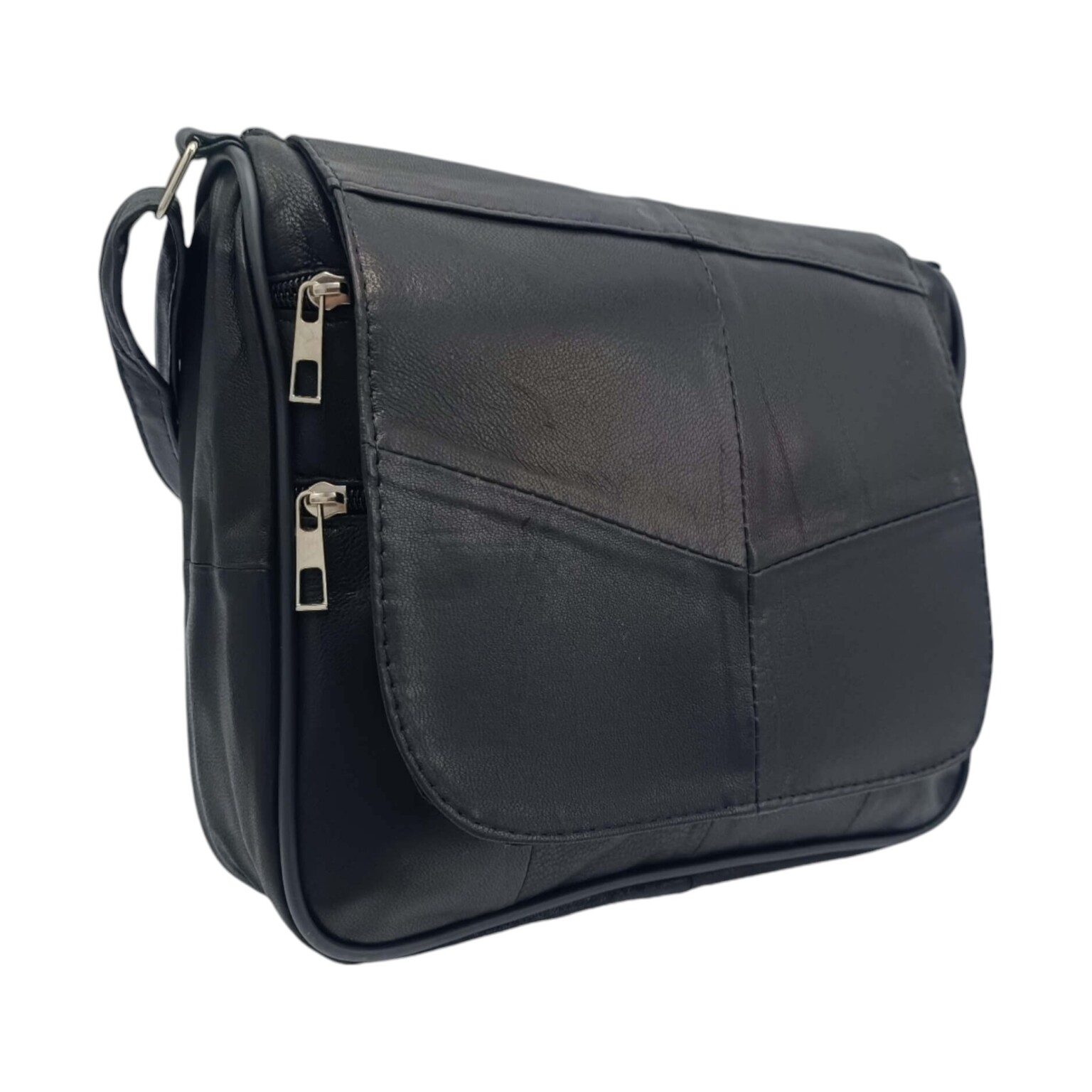 Geanta Dama Lucia R45-N4, Piele Naturală, Negru - EVoStyle