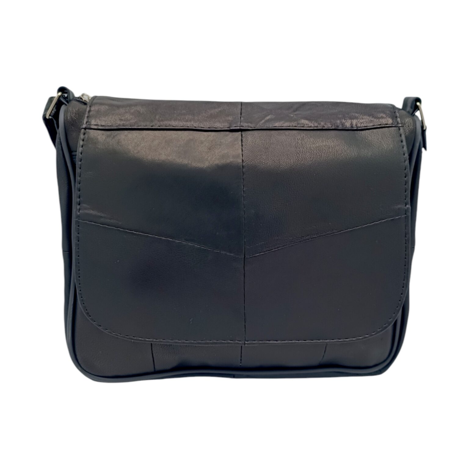 Geanta Dama Lucia R45-N4, Piele Naturală, Negru - EVoStyle